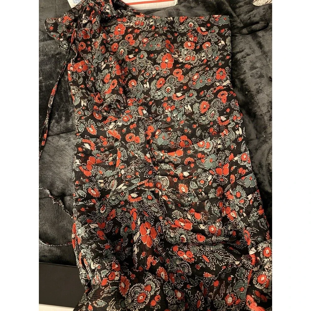 Veronica Beard | Dresses | Veronica Beard Oneshoulder Floral Ruffle ...
